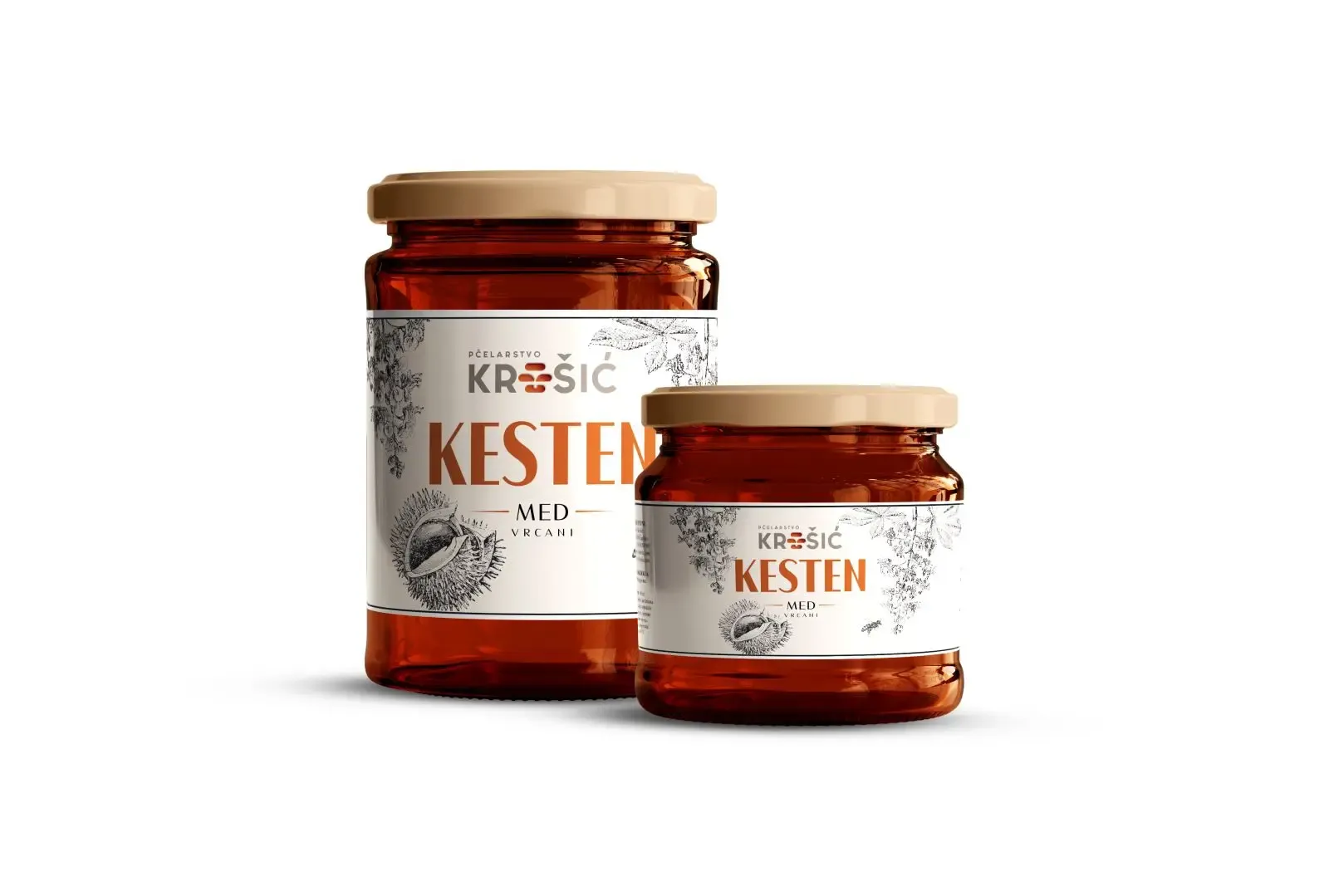 Med Kesten 950g Krešić | BIOfan Shop - Organska hrana